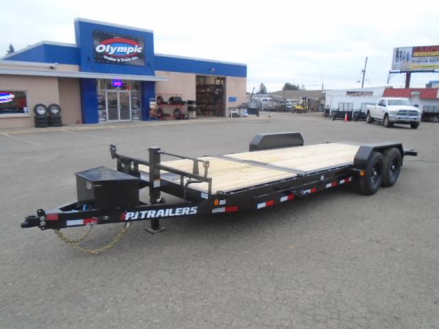 2024 PJ 7X22 14K / Spare Tire Mount / Toolbox Channel Equipment Tilt ...