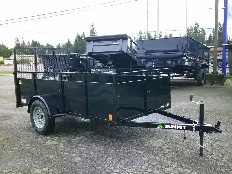 2026 Summit Alpine 5x10 Single Axle Utility Trailer in Olympia, WA ...