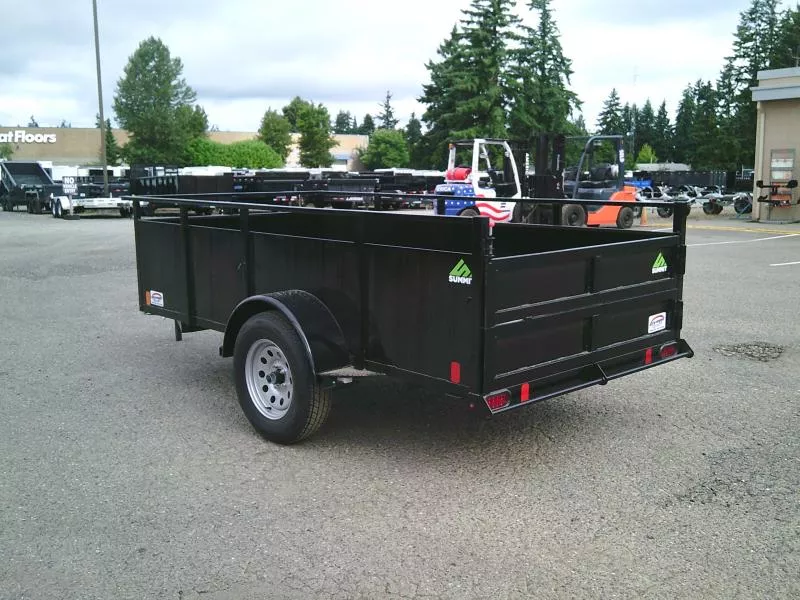 2026 Summit Alpine 5x10 Single Axle W/Split Ramp Utility Trailer in ...