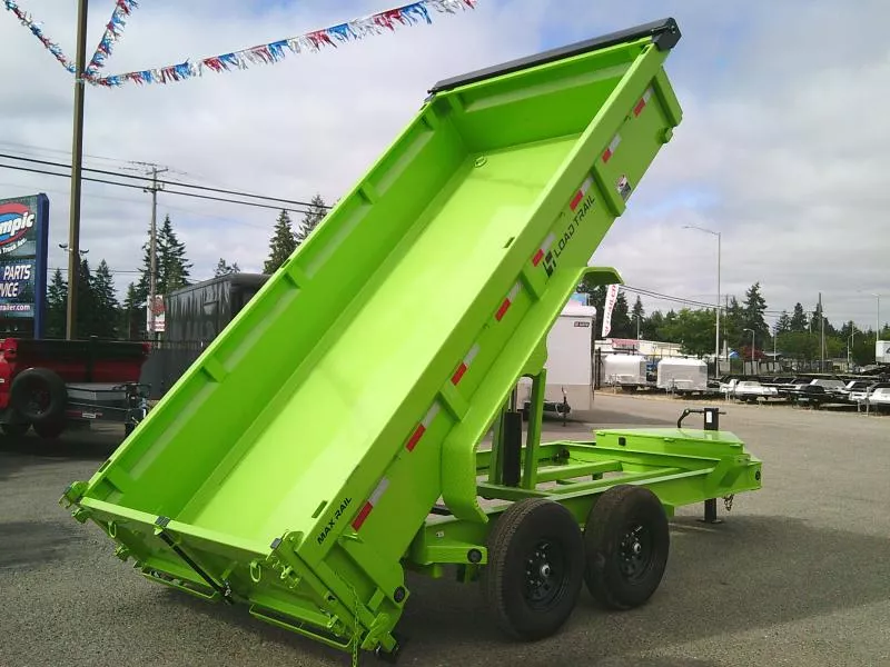 2026 Load Trail 7X14 14K Dump Tarp Kit Ramps Spreader Gate 7 Ga Floor in Olympia, WA | Trailer ...