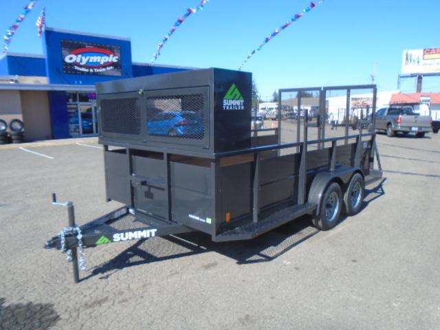 2025 Summit Cascade 7x14 7K Dual Axle Utility Trailer With Landscape ...