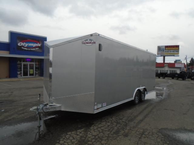 2023 Cargo Mate Aluminum Redline 8.5x20 7K With D-Rings / Ramp Flap ...