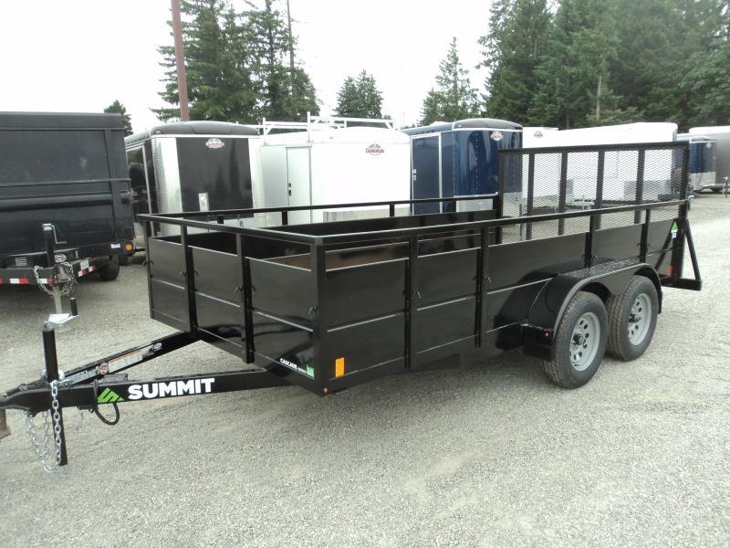 2025 Summit Cascade 7x12 Dual Axle Utility Trailer in Olympia, WA ...