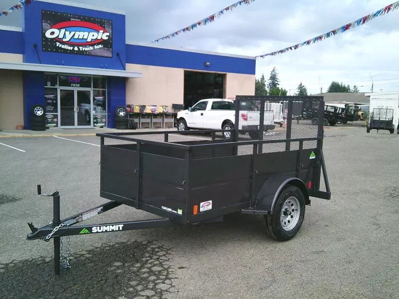 2026 Summit Cascade 5x8 Single Axle Utility Trailer in Olympia, WA ...