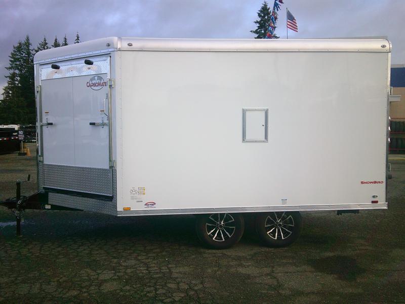 2025 Cargo Mate Snowbird 8.5x16 7K Snowmobile Enclosed Trailer in ...