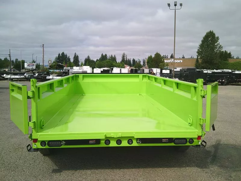 2026 Load Trail 7X14 14K Dump Tarp Kit Ramps Spreader Gate 7 Ga Floor in Olympia, WA | Trailer ...