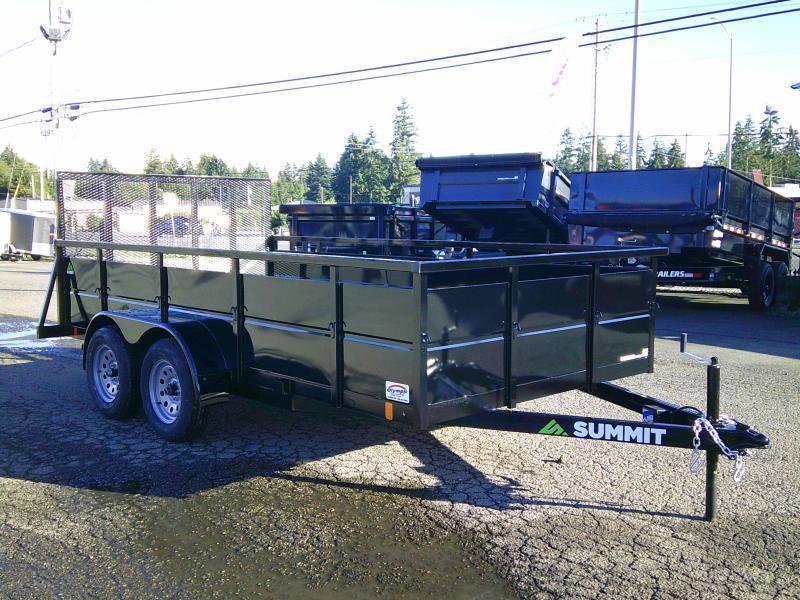 2025 Summit Cascade 7x14 Dual Axle Utility Trailer in Olympia, WA ...