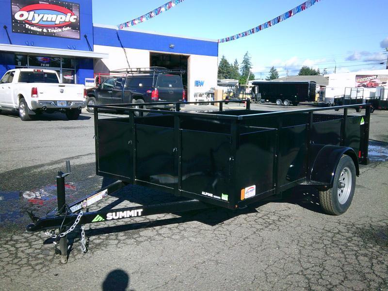 2025 Summit Alpine 6X10 W/Split Ramp Utility Trailer in Olympia, WA ...