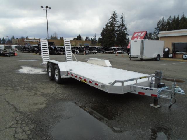2022 Aluma 14k 7x20 Super Heavy Tandem Aluminum Trailer in Olympia, WA ...