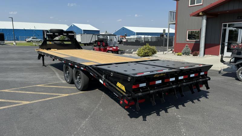 2025 Big Tex Trailers 102" x 20' with 5' Dove Tail Gooseneck Deckover ...