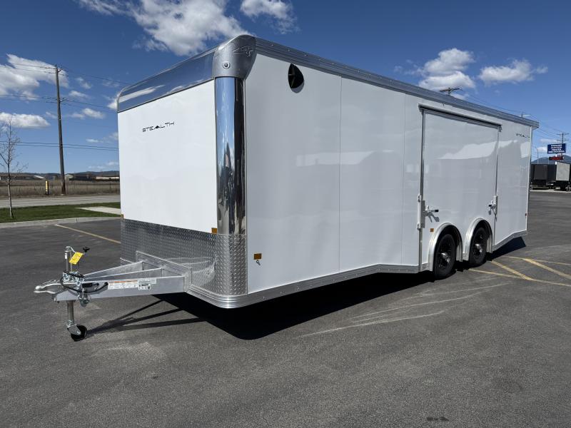 2025 Alcom-Stealth 8'6'' x 24' Aluminum Car Hauler Trailer in Post Falls, ID | Trailer Trader
