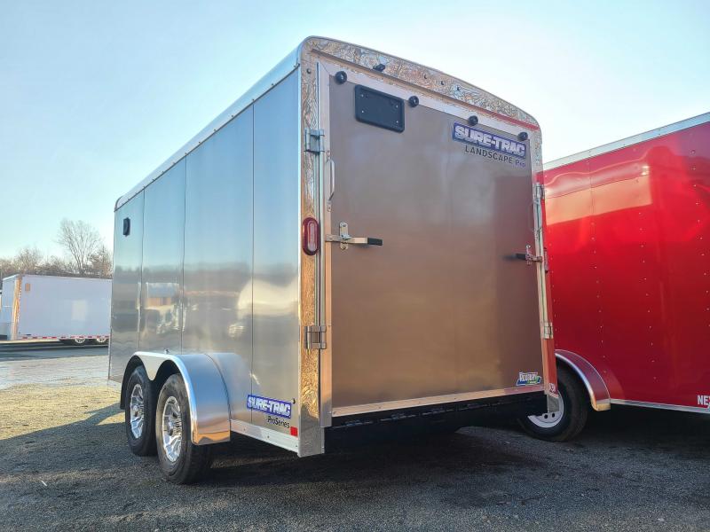 2021 Sure-Trac 7x14 10K Landscape Pro Enclosed Cargo Trailer in Wharton ...