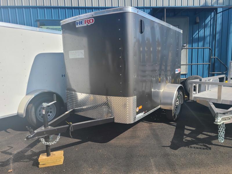 2022 Bravo HERO 5X8 Enclosed Cargo Trailer in Wharton, NJ | Trailer Trader