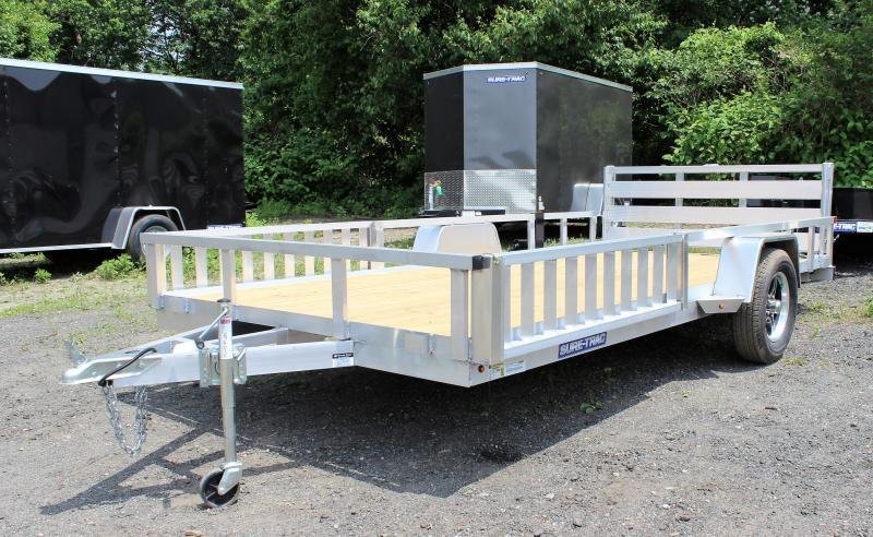 2021 Sure-Trac 7x14 ALUMINUM ATV Tube Top Utility Trailer | Near Me ...