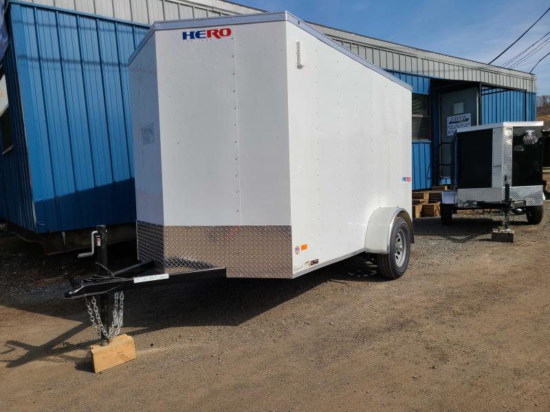 2021 Bravo HERO 6X10 Enclosed Cargo Trailer in Wharton, NJ | Trailer Trader