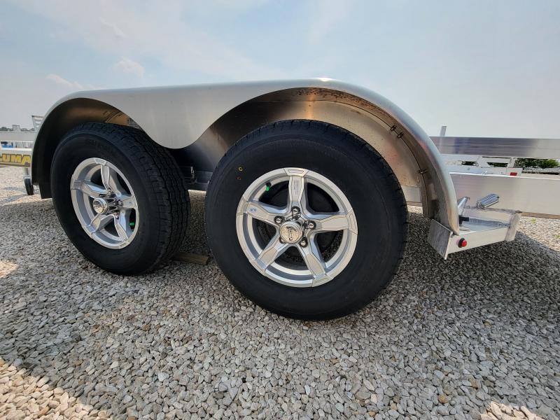 2023 Aluma 7814R 7K Torsion Rear Slide-out Ramps Utility Trailer in ...