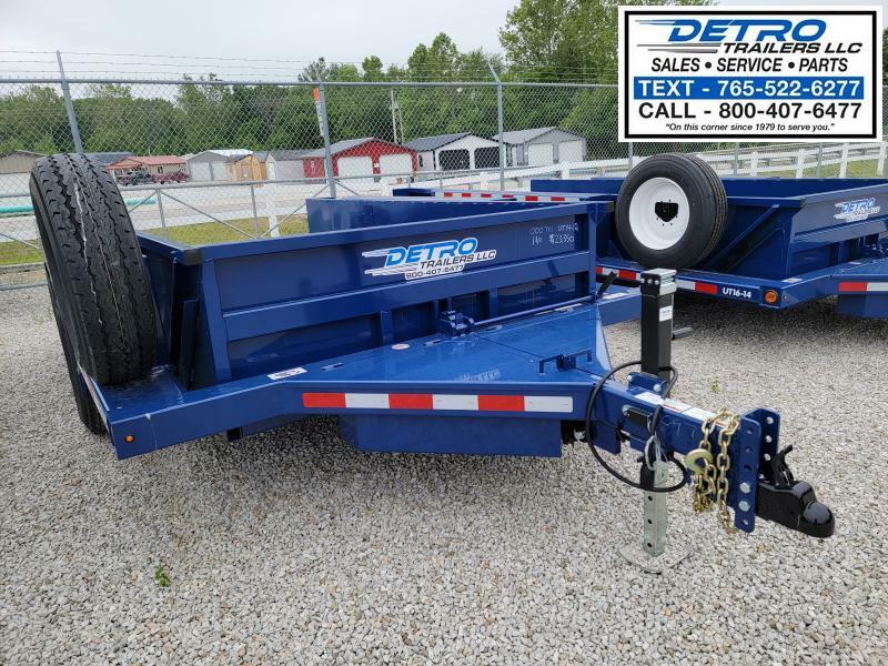 2023 Air Tow UT14-12 15.9K Utility Trailer w/ Ground Level Loading in ...
