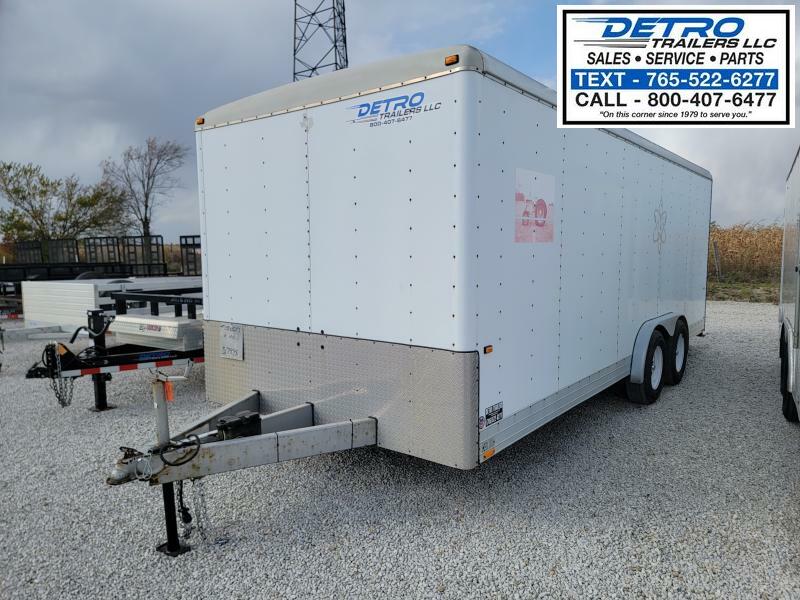 2004 Wells Cargo 8.5x20 7K Ramp Door Enclosed Cargo Trailer in ...