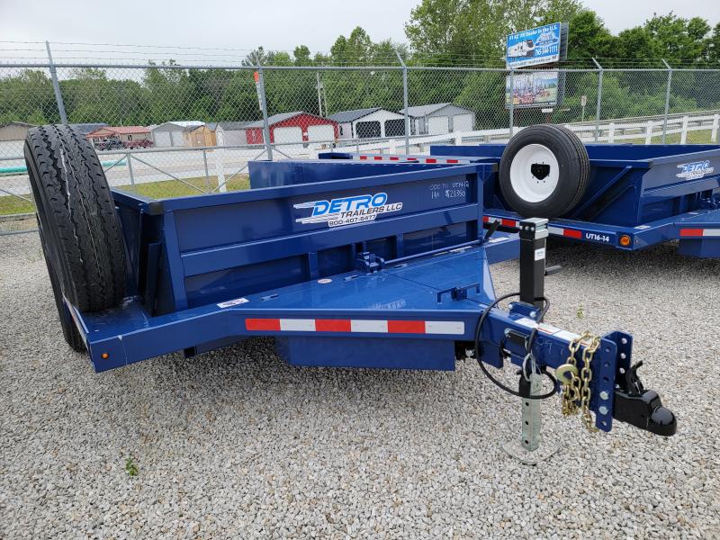 2023 Air Tow UT14-12 15.9K Utility Trailer w/ Ground Level Loading in ...