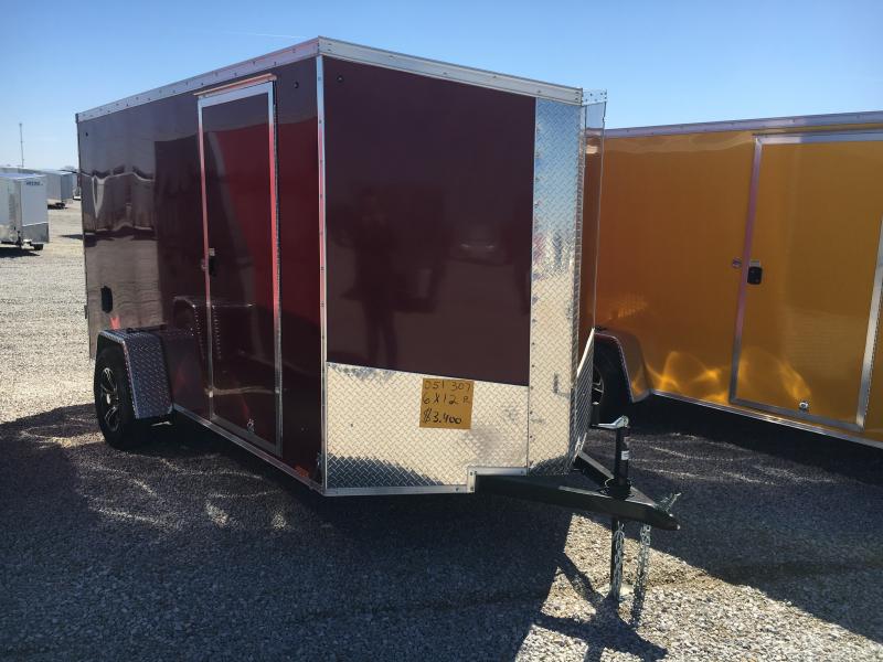 2019 Cargo Express 6x12 Enclosed Ramp Door Trailer in Bainbridge, IN ...