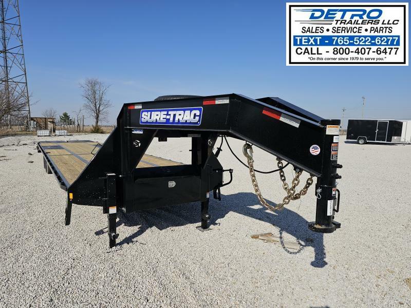 2025 Sure-Trac 102" x 40' (35+5) 25.9K HD Low Profile Gooseneck Beavertail Deckover Trailer in ...