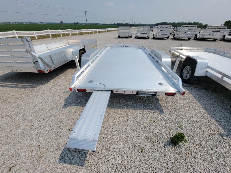 2023 Aluma 7814R 7K Torsion Rear Slide-out Ramps Utility Trailer in ...