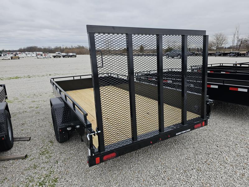 2025 Sure-Trac 6' x 12' 3K Idler Steel High Side Utility Trailer in ...