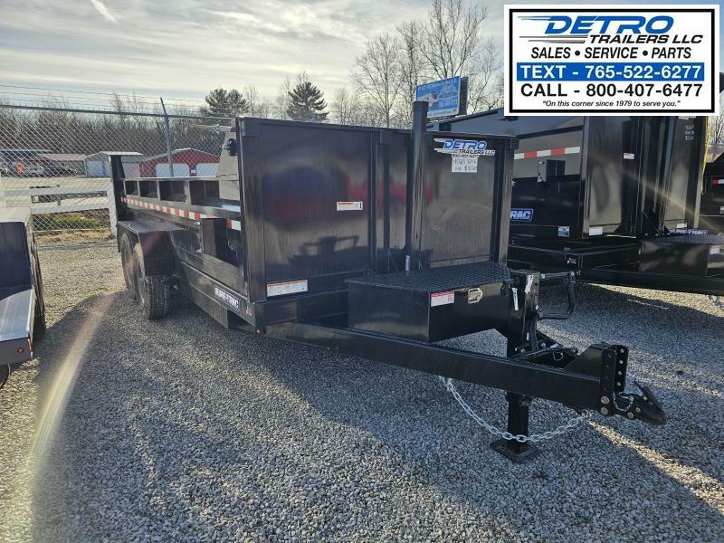 2024 Sure-Trac 82" x 16' 14K Telescopic Low Profile Dump Trailer in ...