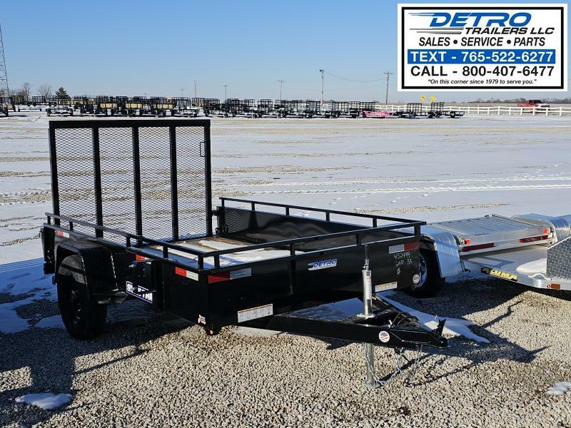 2025 Sure-Trac 6' x 10' 3K Idler Steel High Side Utility Trailer in ...