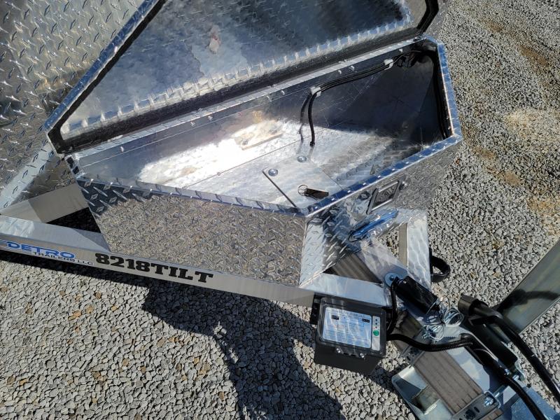 2022 Aluma Anniversary Edition 82x18 7K Tilt Car Trailer w/ Rock Guard ...