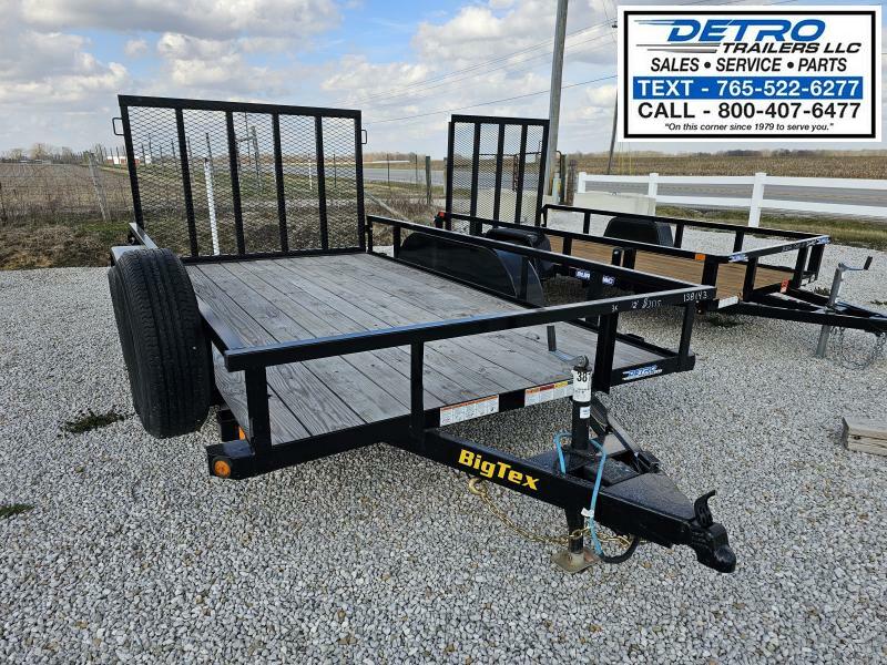 2022 Big Tex 77" x 12' 6K Utility Trailer in Bainbridge, IN | Trailer ...