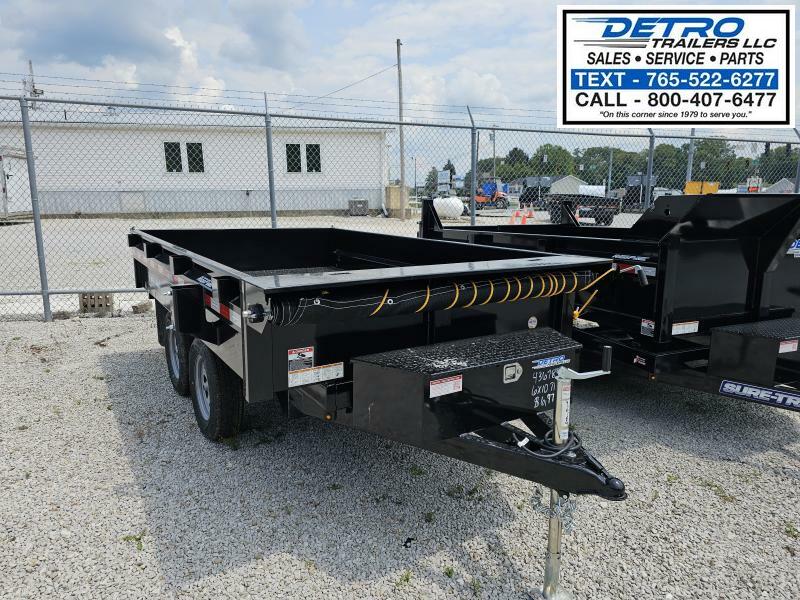 2025 Sure-Trac 6' X 10' 7K Single Ram SD Deckover Dump Trailer in ...
