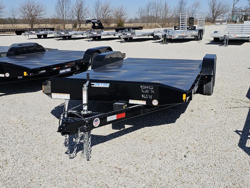 2025 Sure-Trac 7' x 20' (16+4) 7K Steel Deck Car Hauler Trailer in ...