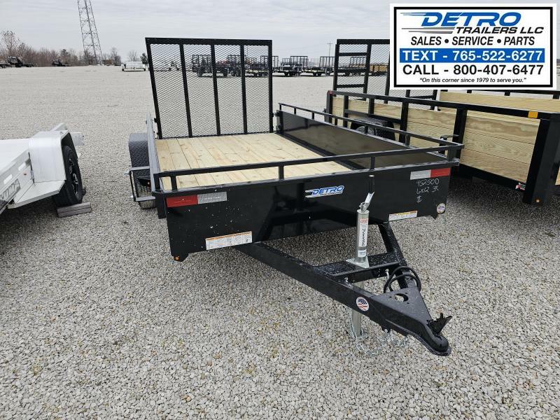2025 Sure-Trac 6' x 12' 3K Idler Steel High Side Utility Trailer in ...