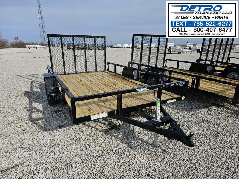 2024 Sure-Trac 7' x 12' 3K Idler Tube Top Utility Trailer in Bainbridge ...