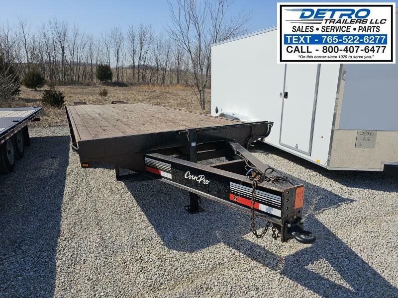 2012 Corn Pro 102" x 27' (22 + 5) 16K Deckover Equipment Trailer in ...