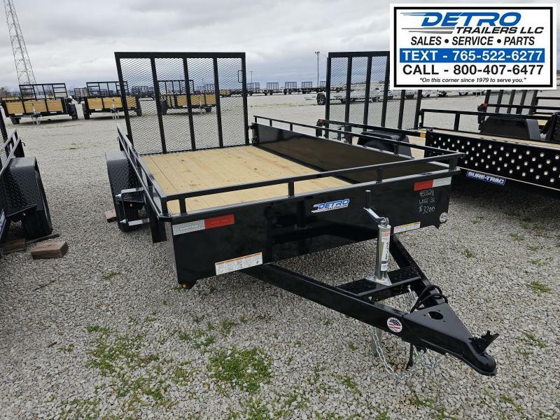 2025 Sure-Trac 6' x 12' 3K Idler Steel High Side Utility Trailer in ...