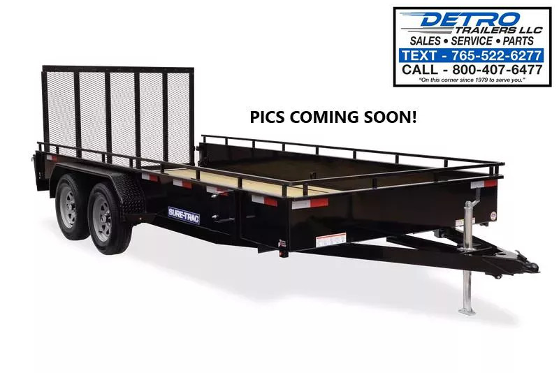 2025 Sure-Trac 7' x 14' 7K Steel High Side Utility Trailer in ...