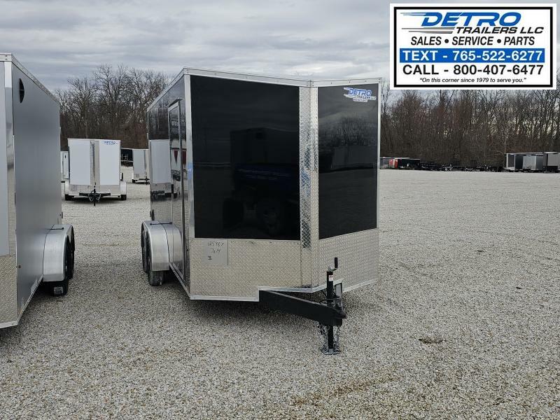 2025 Cargo Express XL SE 7' x 14' 7K Double Rear Door V-nose Enclosed ...