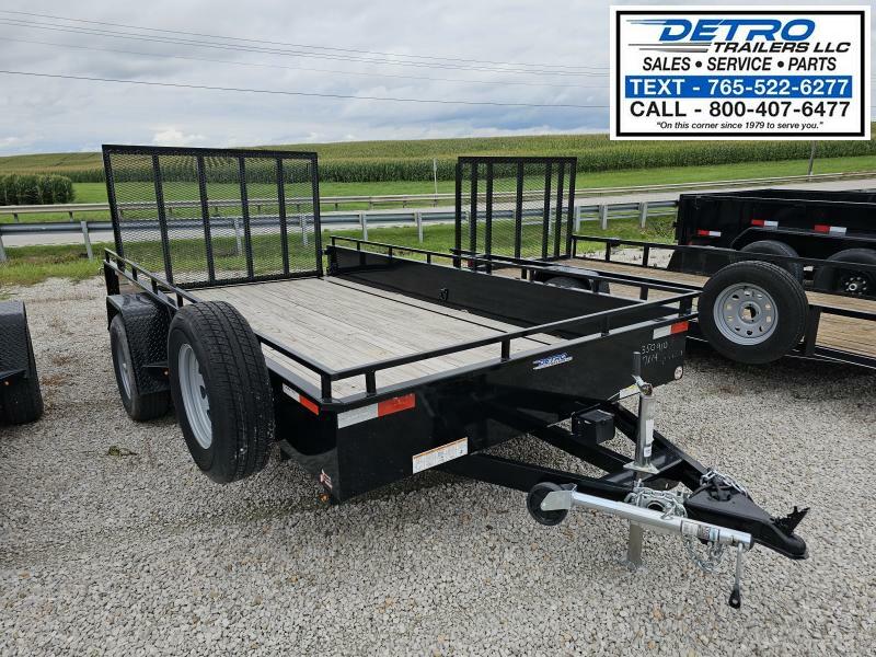 2021 Sure-Trac 7x14 5K Steel High Side Heavy Single Axle Utility ...