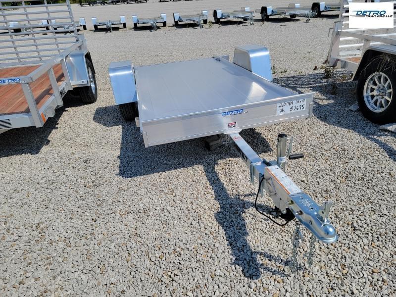 2023 Aluma 77x10 3K Low Rail Aluminum Utility Trailer w/ Straight Gate ...