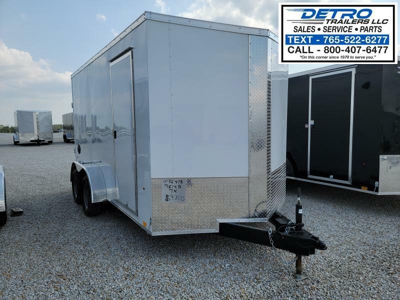 2023 Cargo Express XL SE 7' x 14' 7K Ramp Door Enclosed Cargo Trailer ...