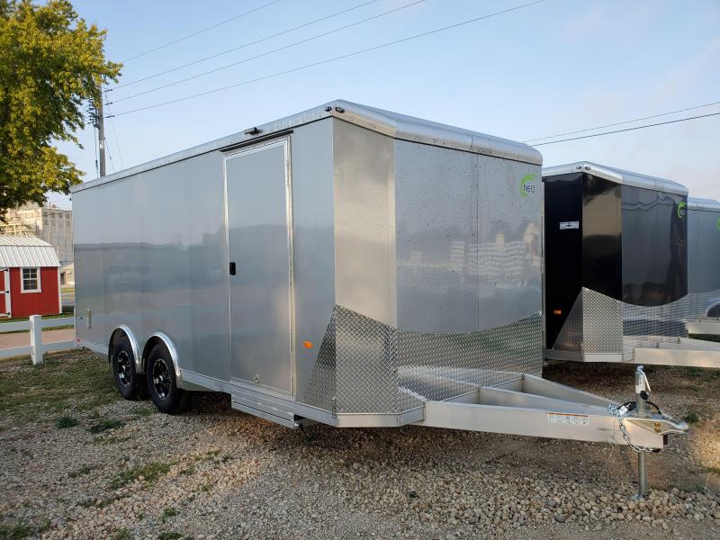 2021 NEO Trailers 8.5x20 Tandem Axle Aluminum Enclosed Cargo Trailer in ...