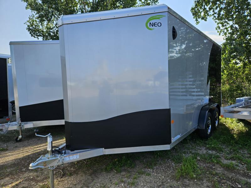 2025 NEO Trailers 7.5x14 Aluminum Cargo / Enclosed Trailer in Sioux ...