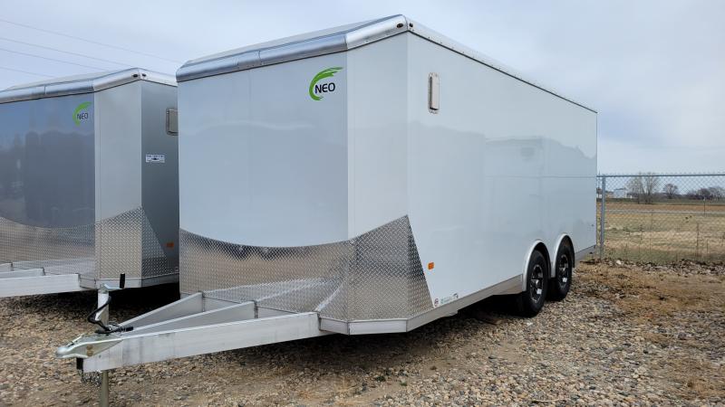 2022 NEO Trailers 8.5x20 Tandem Axle Aluminum Cargo / Enclosed Trailer ...