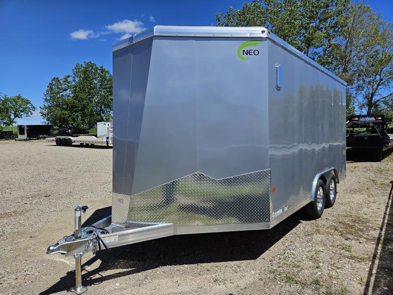 2024 NEO Trailers 8.5x14 Aluminum Cargo / Enclosed Trailer in Sioux ...