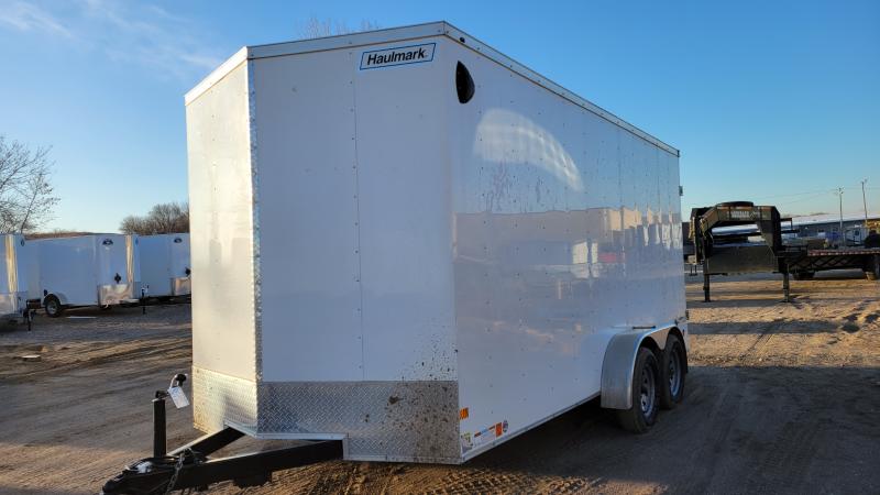 2022 Haulmark 7x16 Tandem Axle Cargo / Enclosed Trailer in Sioux City ...