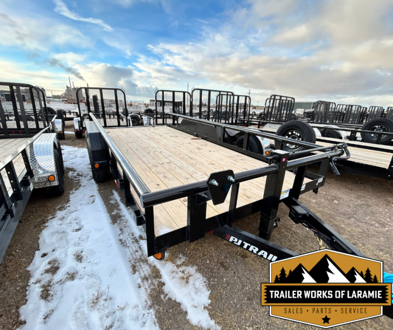 2025 PJ P8 ANGLE PIPETOP TRAILER- 7X16 TA 14K in Laramie, WY | Trailer ...