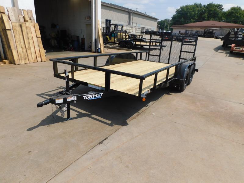 2025 Top Hat Trailers 83X16 Dovetail Utility Trailer in Independence ...