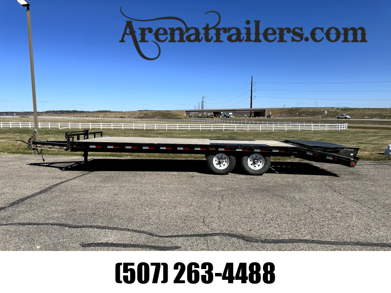 2019 PJ Trailers 24' Flatbed BP Flatbed Trailer in Randolph, MN | Trailer Trader